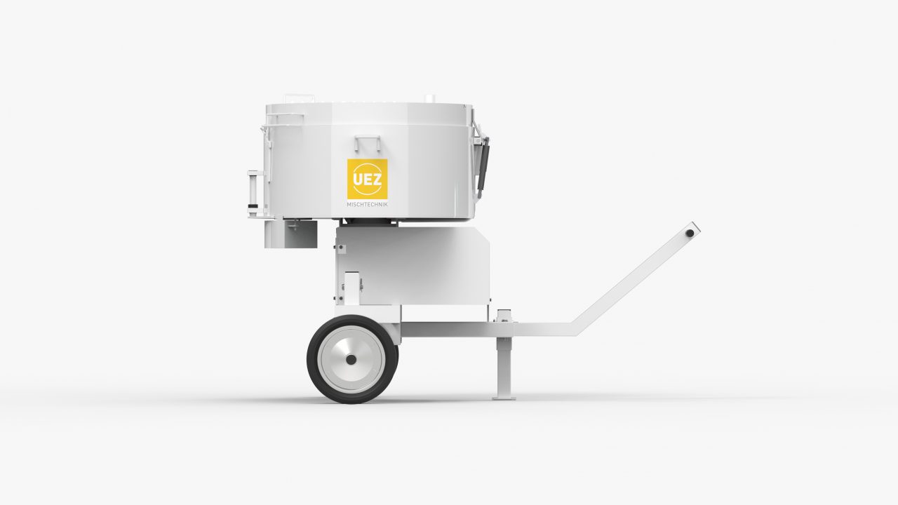 The professional compulsory mixer UEZ ZM 300 - UEZ Mischtechnik